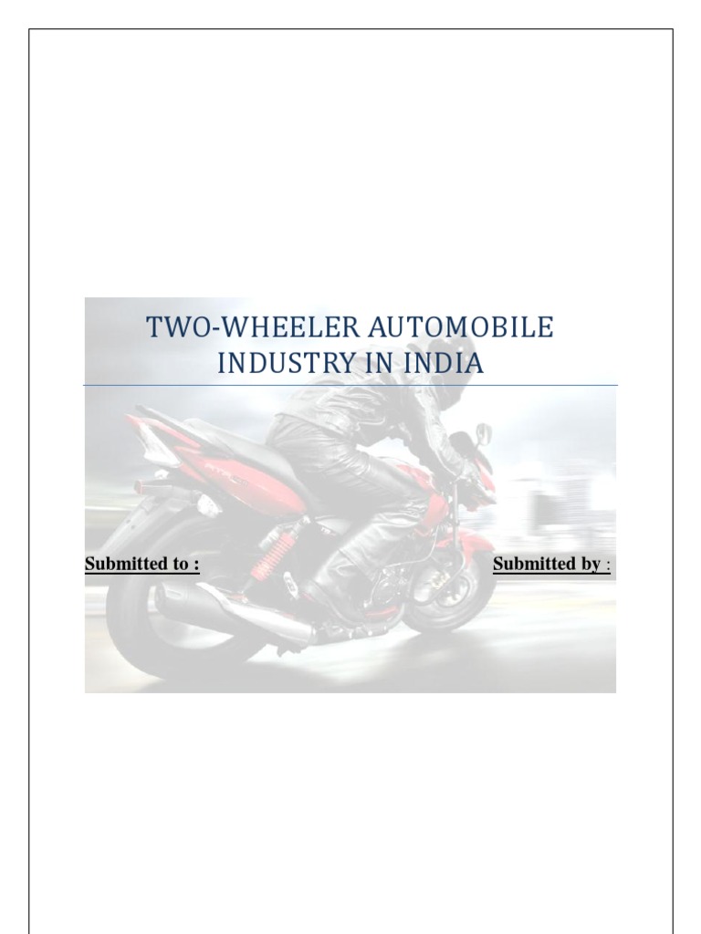 Two Wheeler Marketing Strategies in India | PDF | Motorcycle | Honda