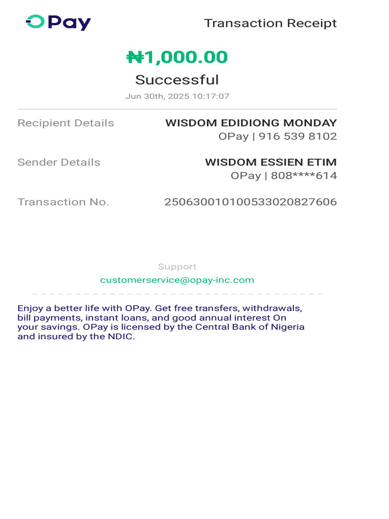 Transaction Receipt-250630010100533020827606 | PDF