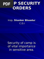 Post Orders - Template | PDF | Emergency | Safety