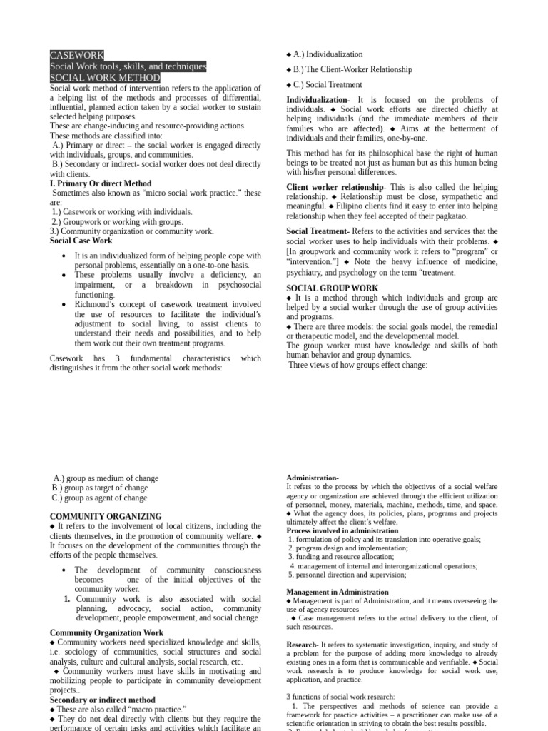 Understanding Partialization in Social Work | PDF | Social Work | Goal
