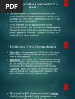 Bookbinding Fundamentals - Basic Parts of A Book With Terminology | PDF