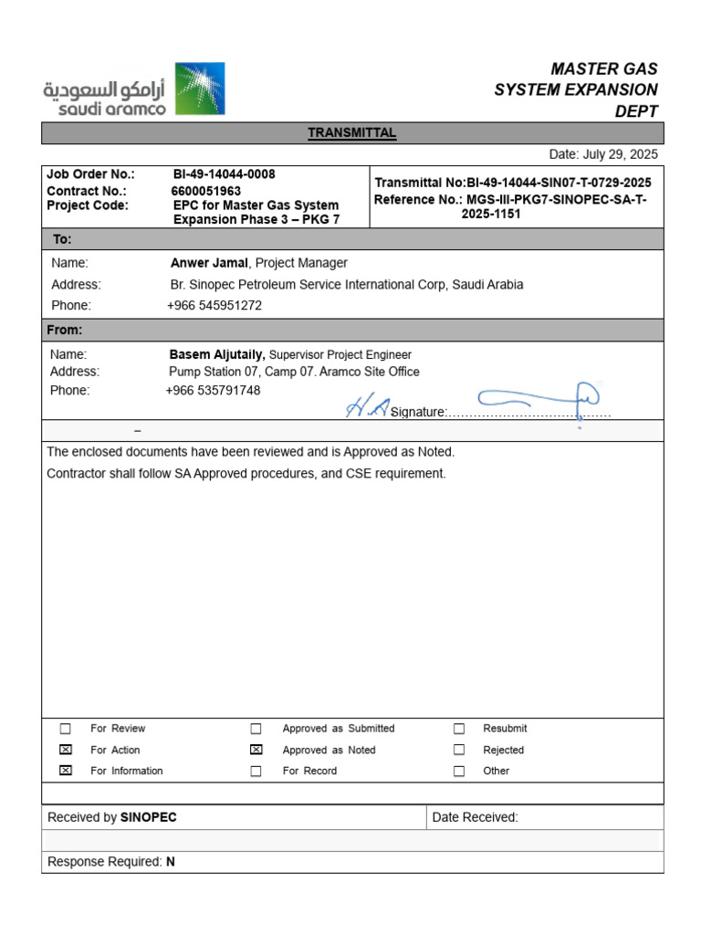 Master Gas System Expansion Phase 3 | PDF | Personal Protective ...