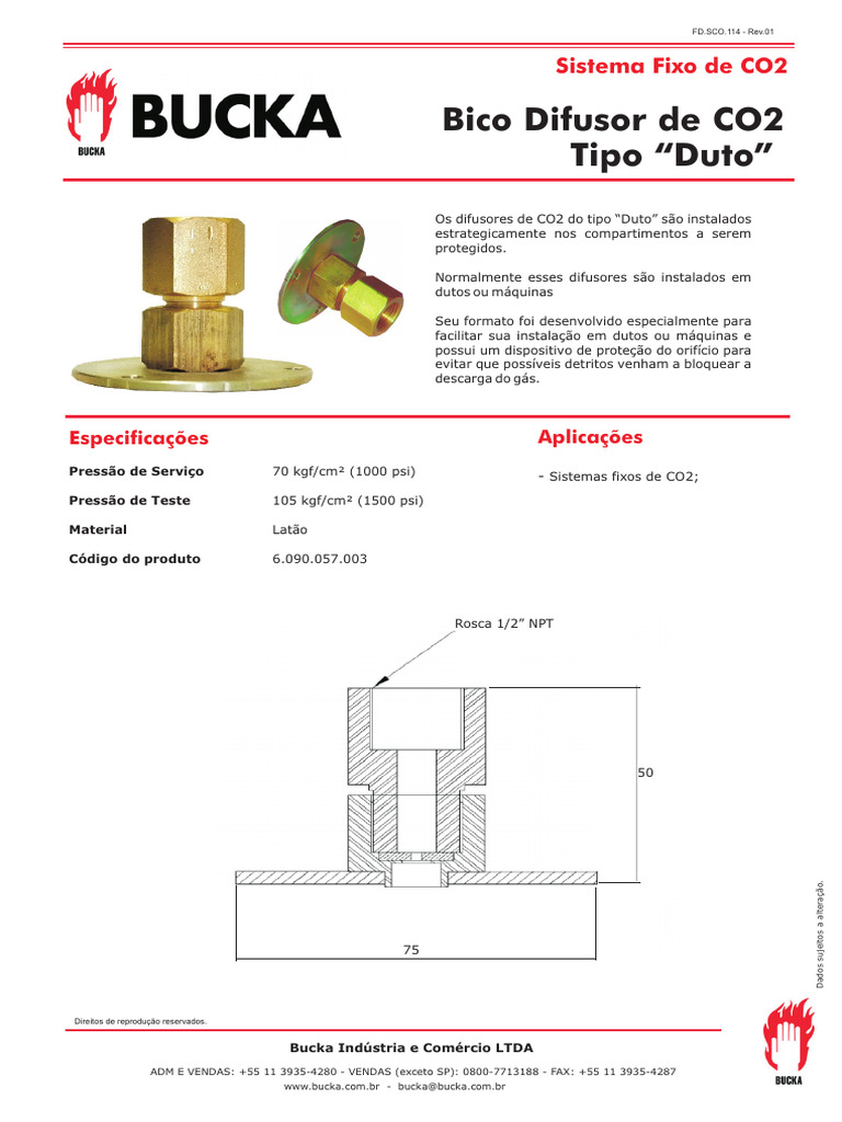 Difusor Tipo Duto Bucka Pdf