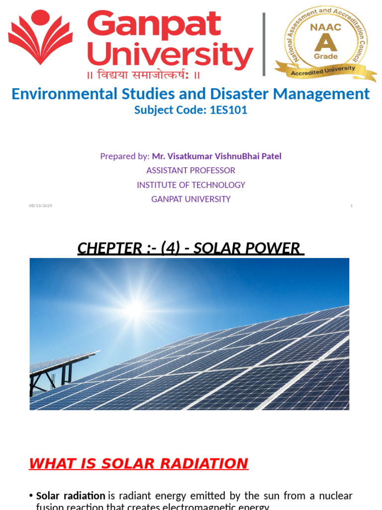 Esdm Solar Power | PDF