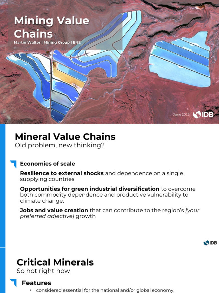 LAC Mining Value Chains and Opportunities | PDF | Photovoltaics | Solar ...