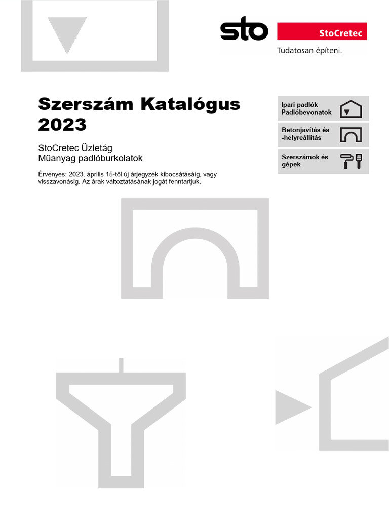 StoCretec_Szerszam_katalogus | PDF