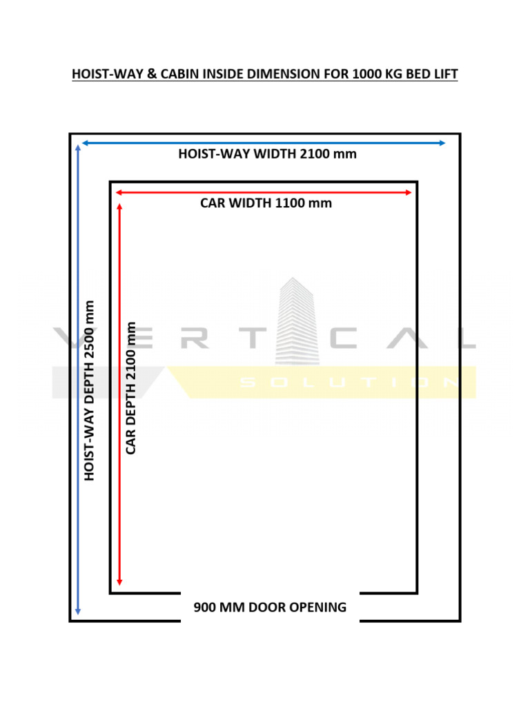 Hospital Bed Lift Dimensions Guide | PDF