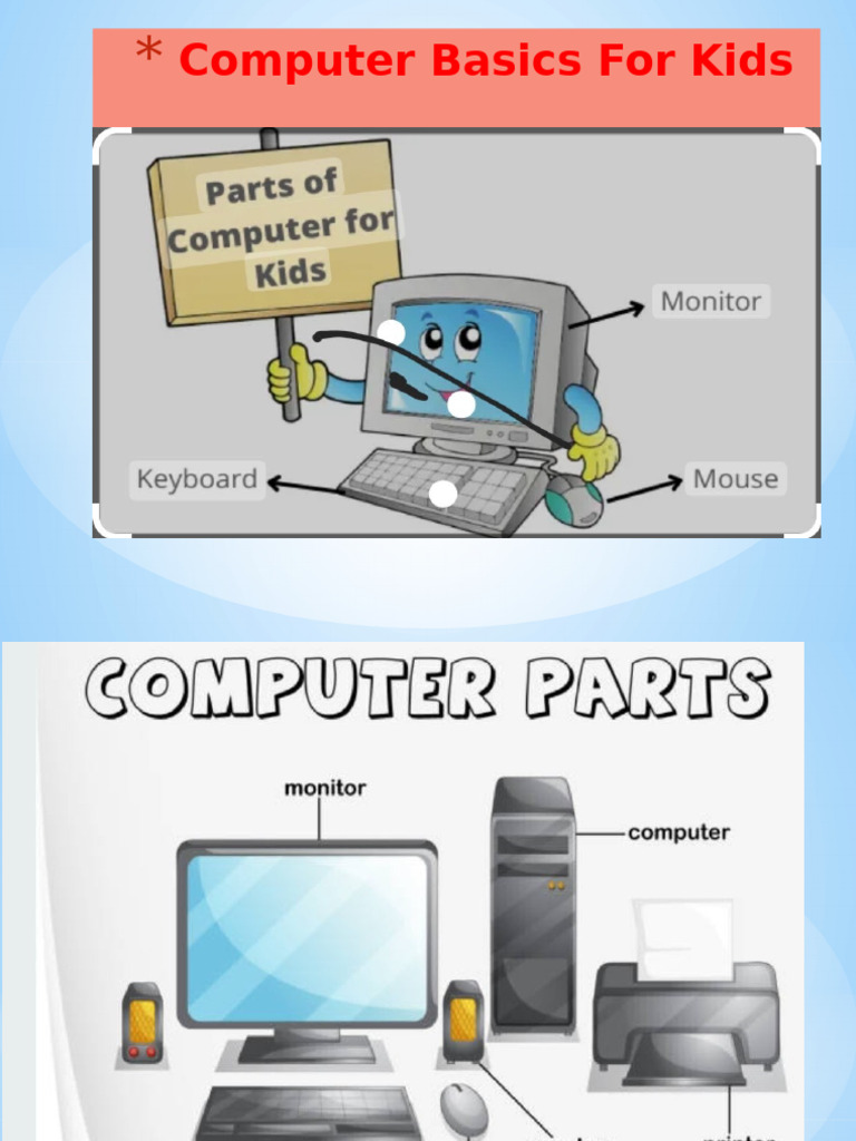 Computer Parts Explained for Kids | PDF