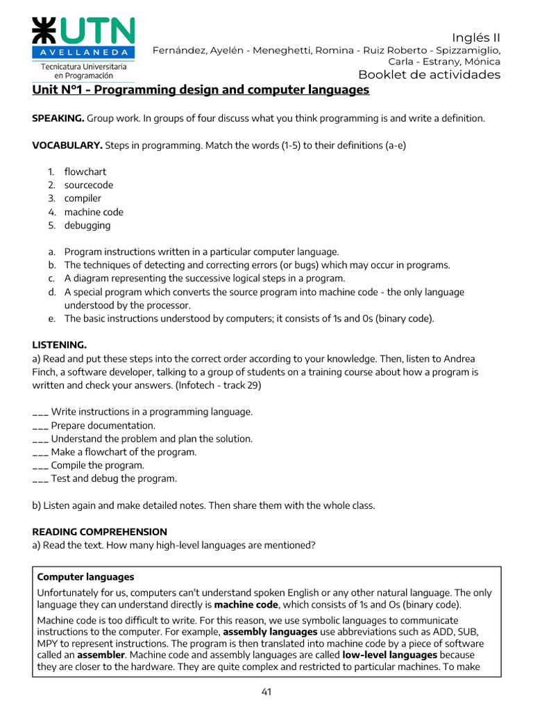 Programming Languages and Concepts Guide | PDF | Markup Language | Clause