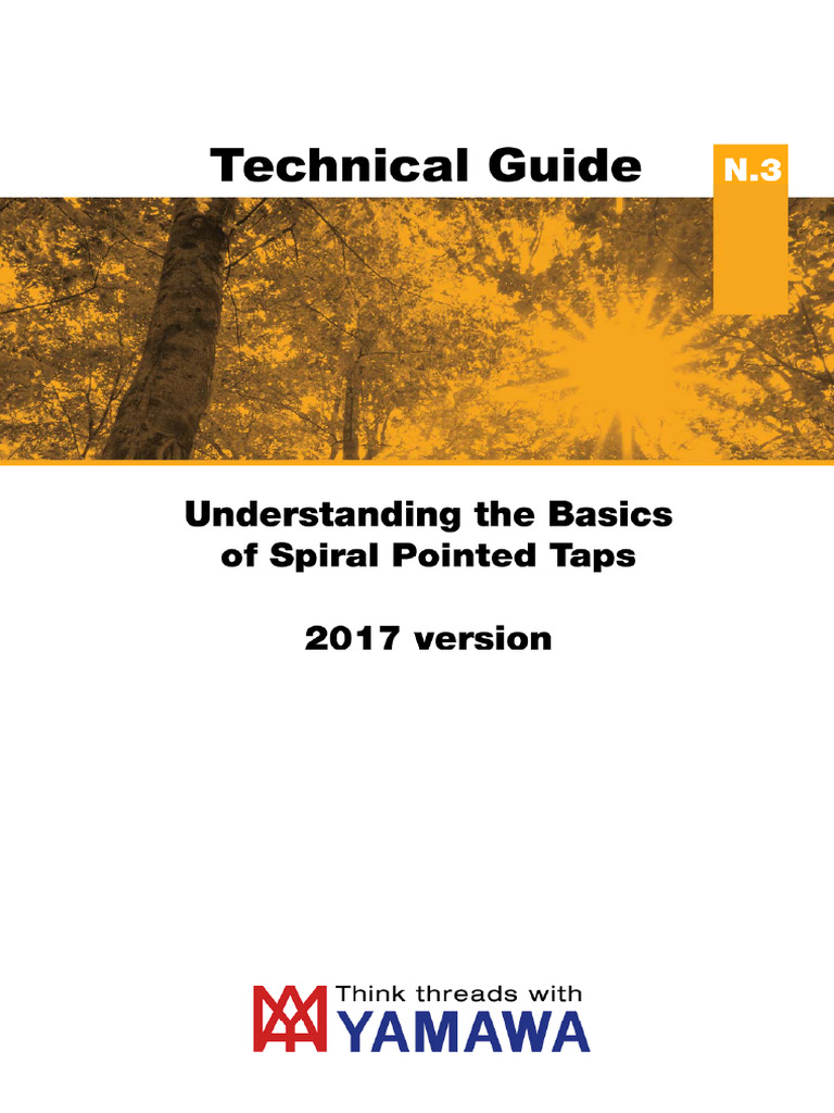 Spiral Pointed Taps 2017 Web | PDF | Steel | Alloy
