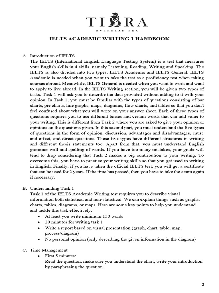 Step by Step Ielts Writing Task 1 | PDF | International English ...