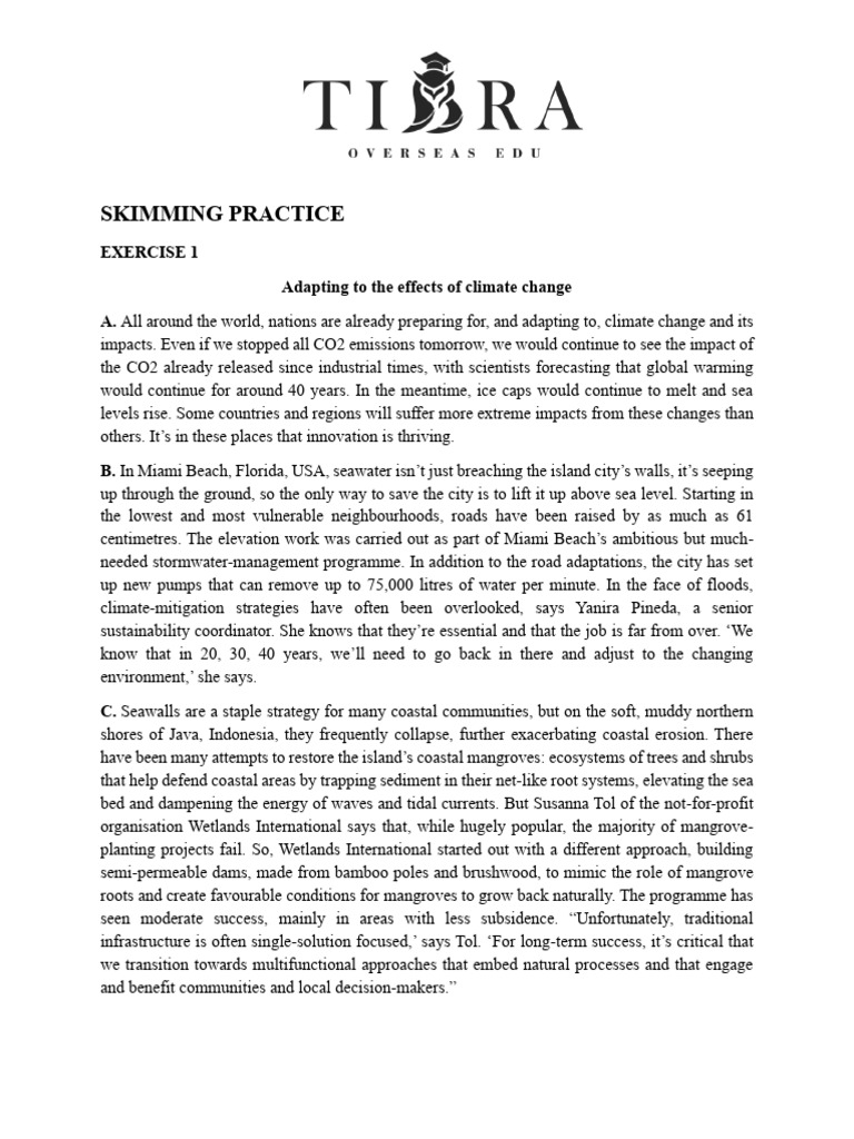Students' Handout-skimming and Scanning Practice Module - Copy | PDF | Artificial Intelligence ...