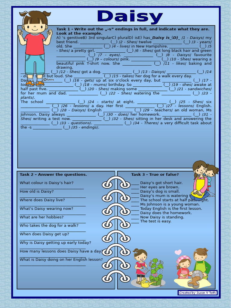 Daisy and The S Ending Reading Elementary Fully Ed Reading ...