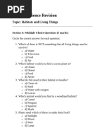 Grade 1 Science Revision Materials and Their Properties | PDF