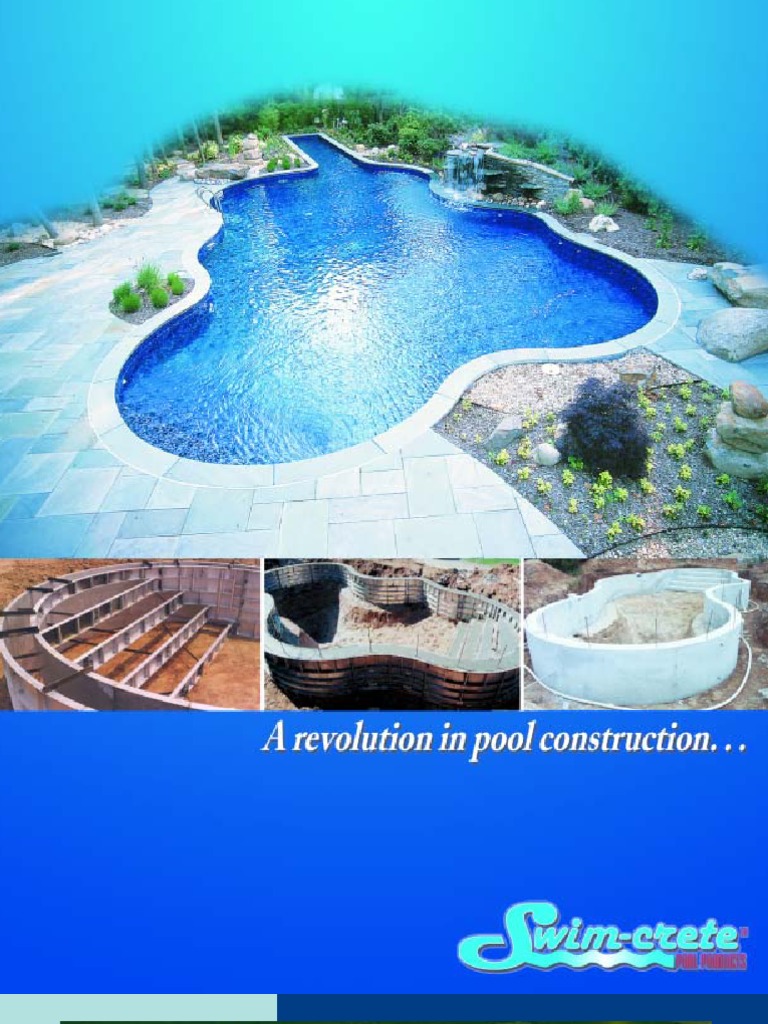 Swimming Pool Construction | Download Free PDF | Swimming Pool | Concrete