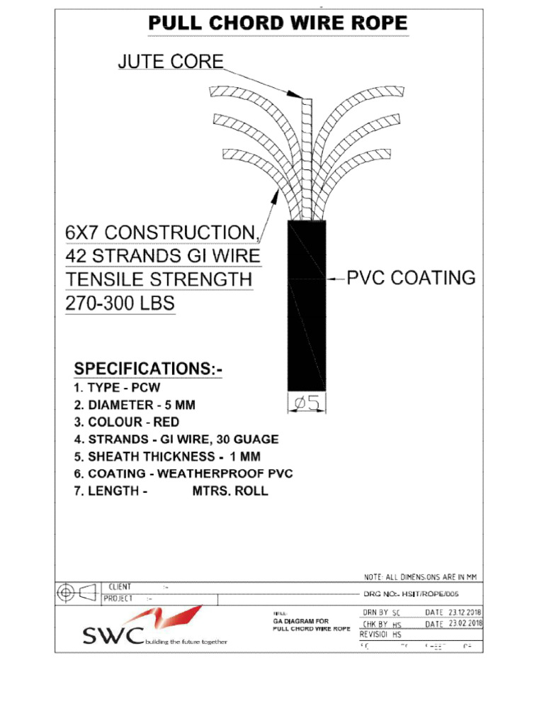 5mm PCW Drawing | PDF