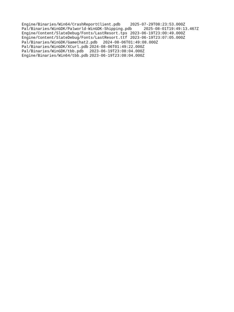 Manifest DebugFiles WinGDK | PDF