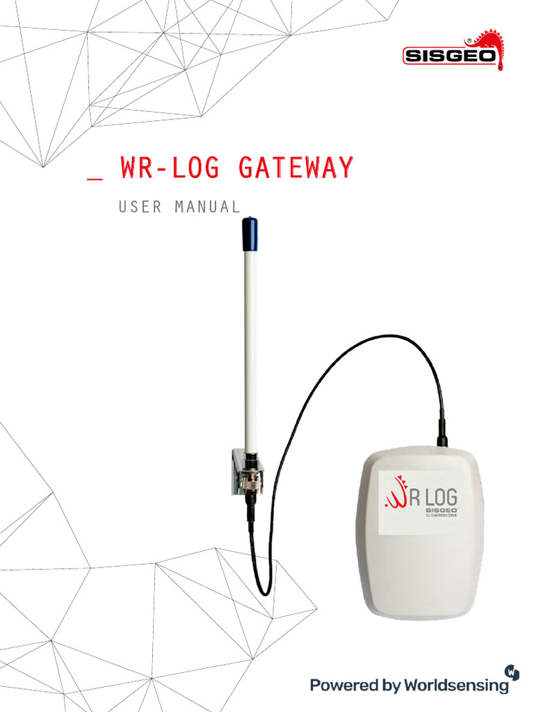 WR-LOG Gateway User Guide | PDF | Cloud Computing | Computing