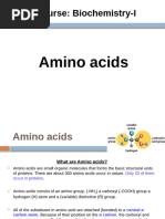 Amino Acids Classification Chart | PDF