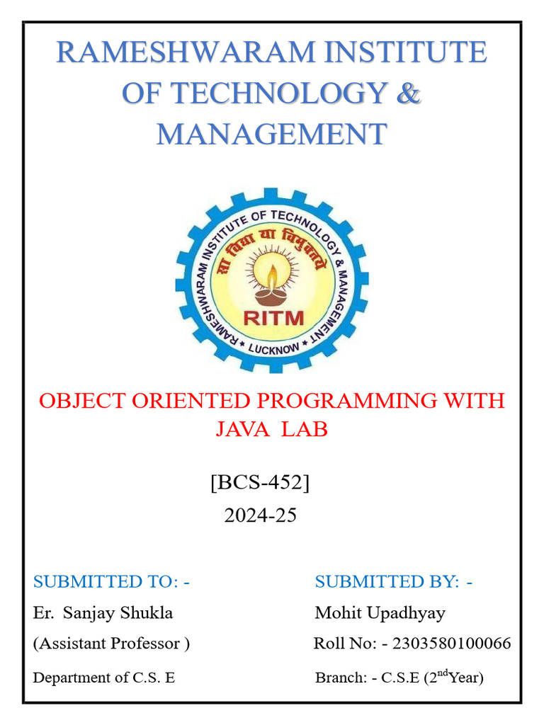 Mohit Front Page | PDF