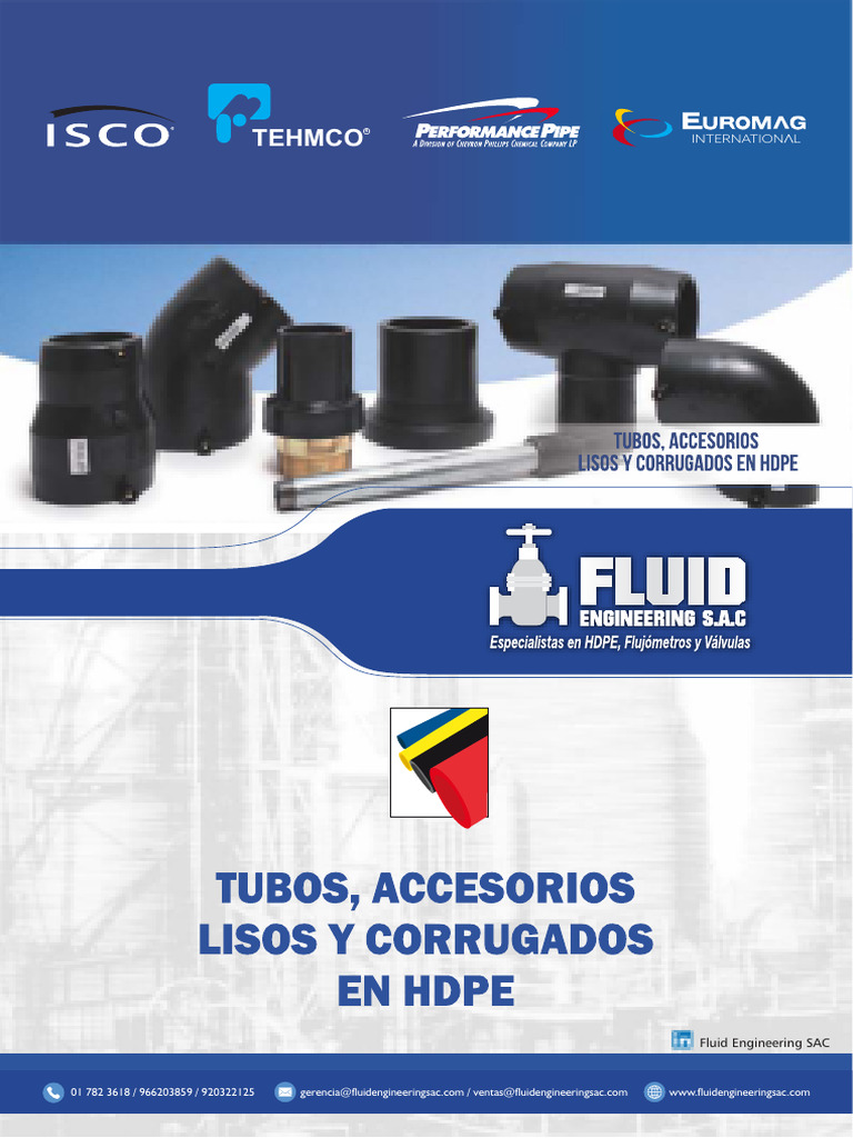 Ficha Tubos Lisos Hdpe | PDF