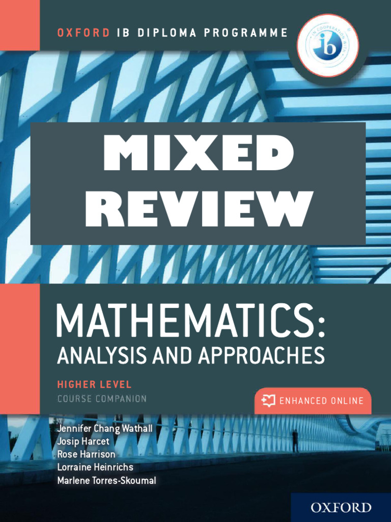Mixed Review | PDF | Mathematics | Mathematical Analysis