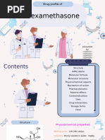 Dexamethasone Tapering Guidelines | PDF | Dose (Biochemistry) | Chemistry