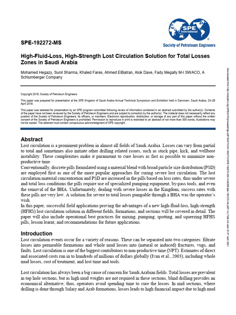 Stress Cage - Spe-192272-Ms | PDF | Strength Of Materials | Stress ...