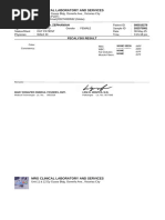 Complete Blood Count Sample Report | PDF | Tissue (Biology) | Clinical ...