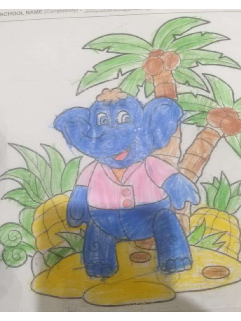 3rd Class Art Elephant | PDF
