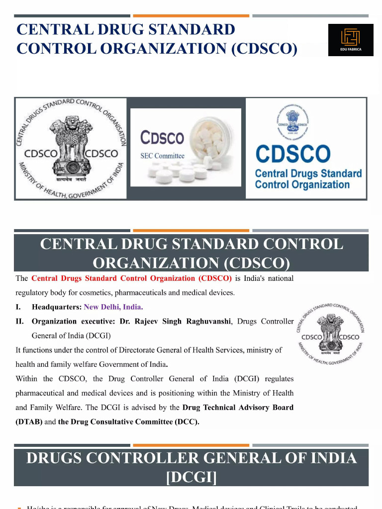 CDSCO | PDF