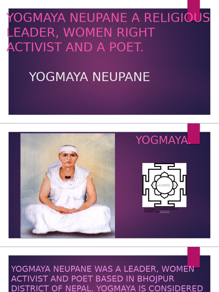 Yogmaya Neupane: Pioneer of Women's Rights | PDF