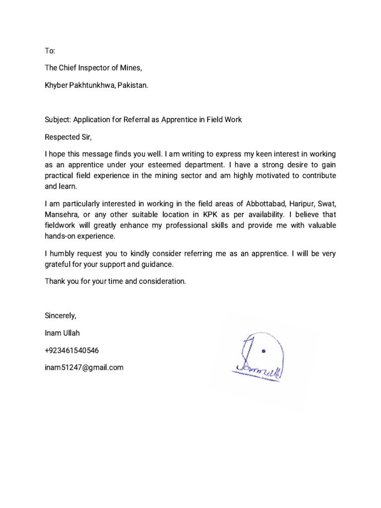 General Application | PDF