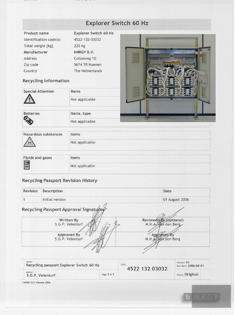 Recycling Passport for Explorer Switch | PDF | Waste