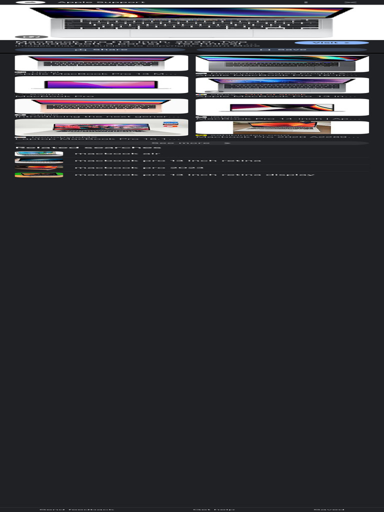 MacBook Pro 13-inch 2020 Specs Guide | PDF