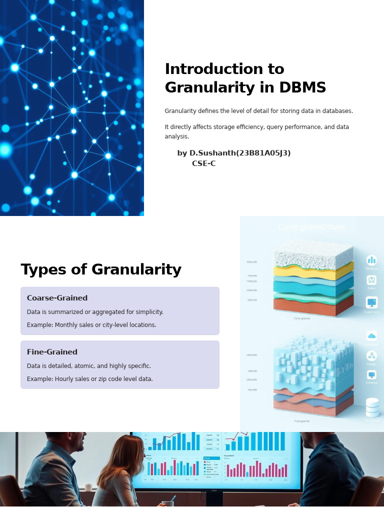 Introduction To Granularity in DBMS | PDF