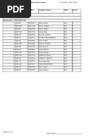 Attendance 2024 2025 | PDF