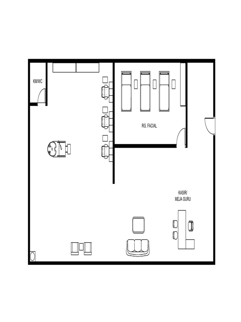 Denah Salon | PDF