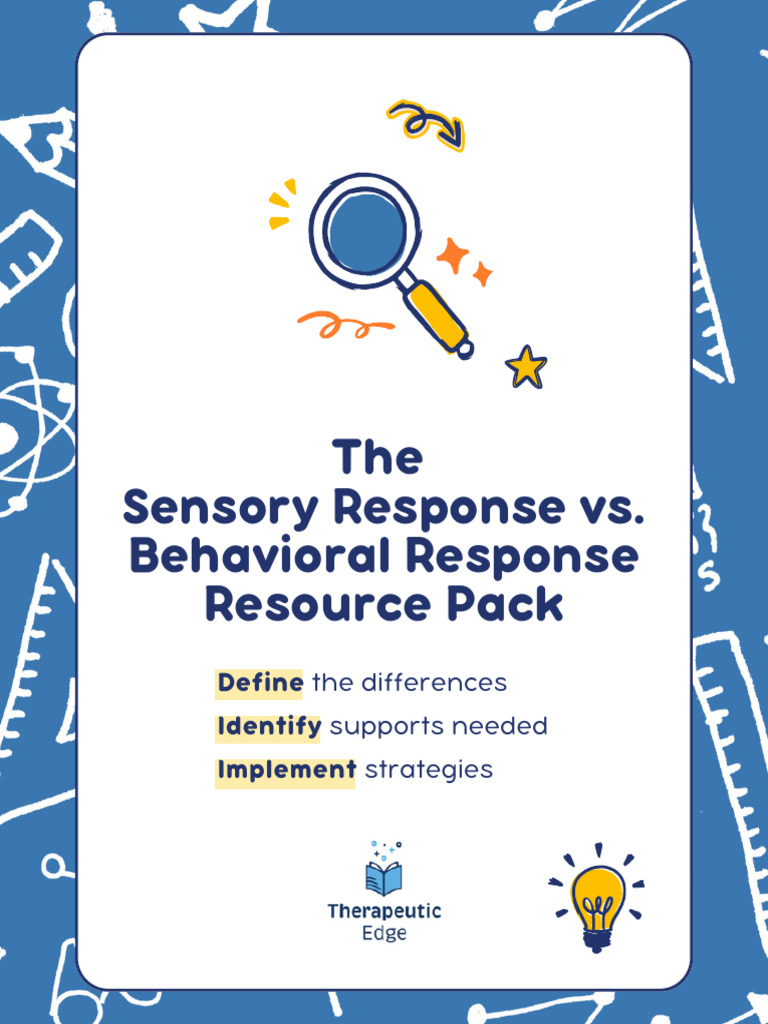 Sensory Response VS Behavioral Response | PDF | Senses | Perception