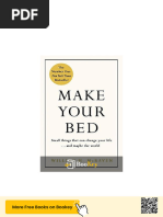 Make Your Bed by Admiral William H. Mcraven | PDF | Self-Improvement