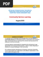 Community Service Learning in Schools | PDF | Learning | Schools