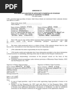 Annexure D for Minor Passport Application | PDF