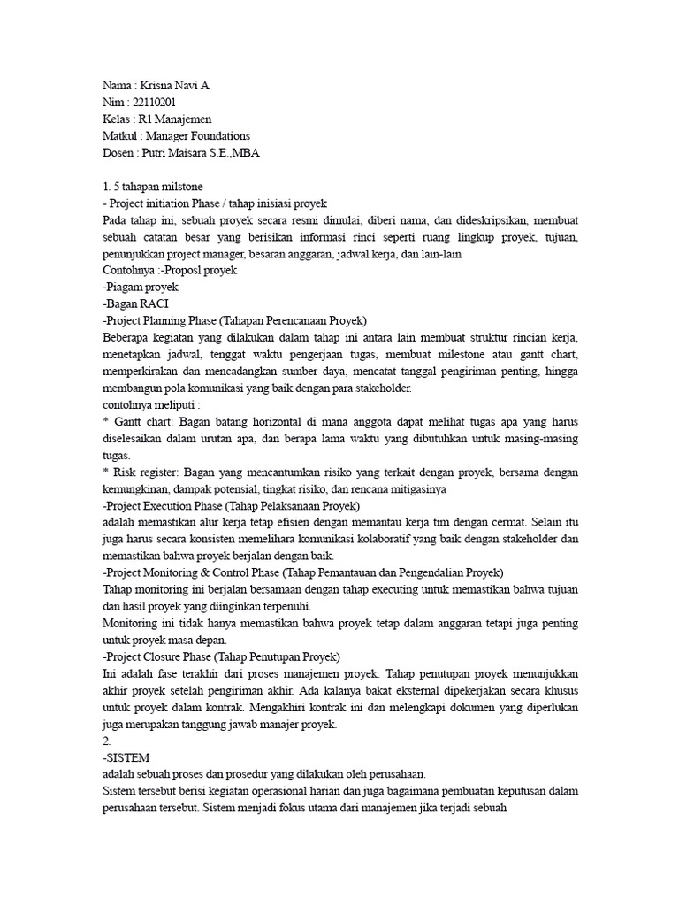 UAS Krisna Navi Aditya 22110201 | PDF