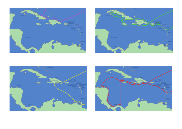 Maps of Columbus' Journey | PDF