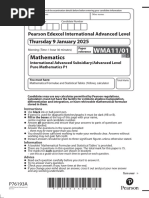 Pure Mathematics Unit 1 CAPE Past Papers | PDF