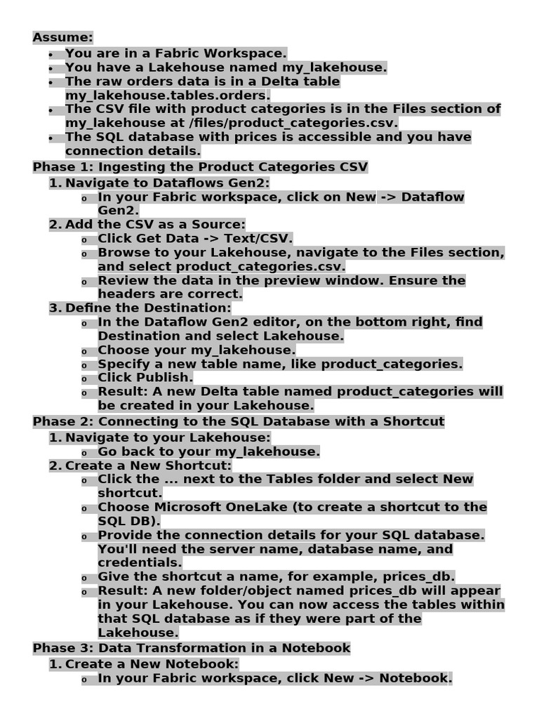 Fabrics | PDF | Apache Spark | Databases