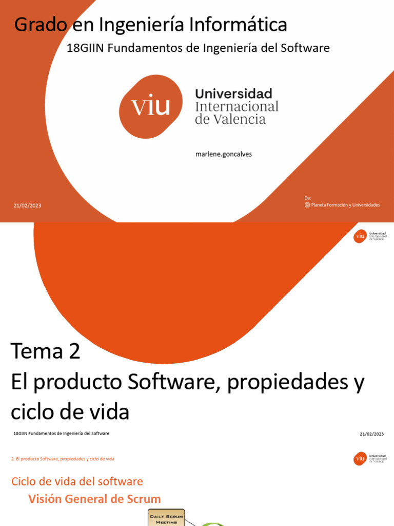 Tema 2 Parte II | PDF | Software | Scrum (desarrollo de software)