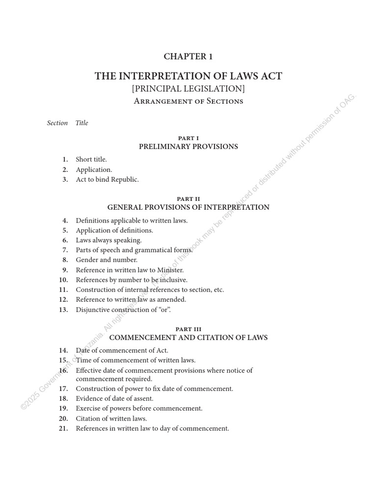 Interpretation of Laws Act 2023 | PDF | Repeal | Civil Law (Common Law)