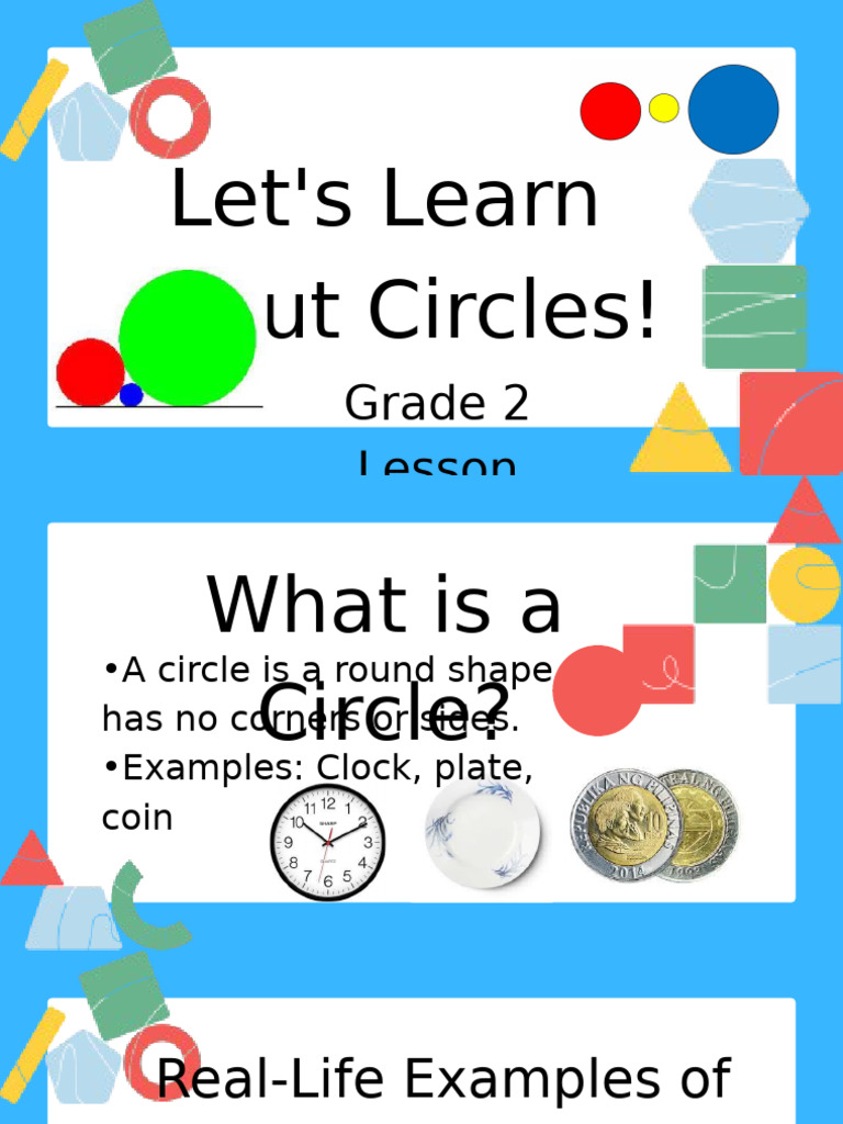 Grade 2 Circles: Shapes & Examples | PDF