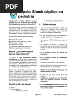 Criterios de Phoenix para Sepsis Pediátrica | PDF | Septicemia ...